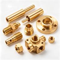 Quality High Precision Industrial OEM CNC Copper Parts Brass Turned And Milled Parts for sale