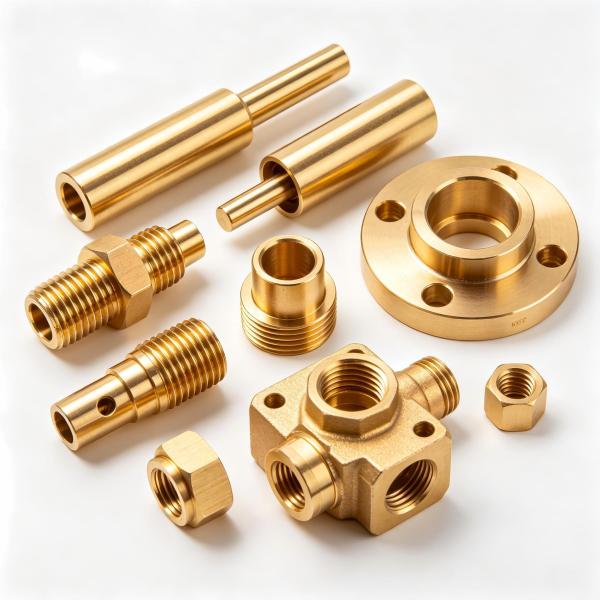 Quality High Precision Industrial OEM CNC Copper Parts Brass Turned And Milled Parts for sale