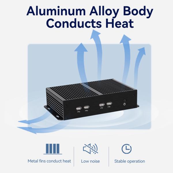 Quality Industrial Mini Fanless Computer Intel Core Series Processor 1115G4 3LAN 6COM for sale