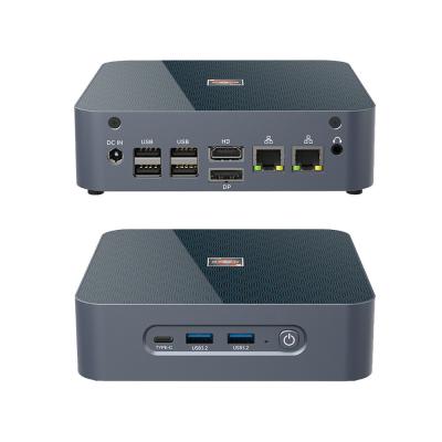 China AMD Ryzen 9 5900HX Mini PC 2 LAN DDR4 Mini Game PC With Large Flow Fan for sale