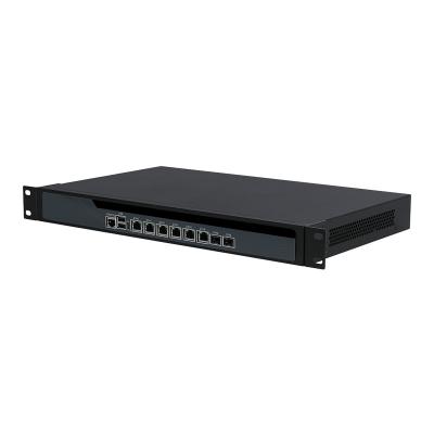 China 3865U 1U Server 6 LAN 2 Fiber Optic Linux Firewall Router Server With Fan for sale