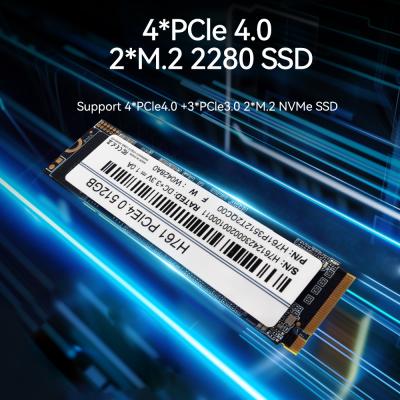 China Intel Core I7 13700H Mini PC DDR5 Dual LAN 3 Screen 4K Display Mini PC With Fan for sale