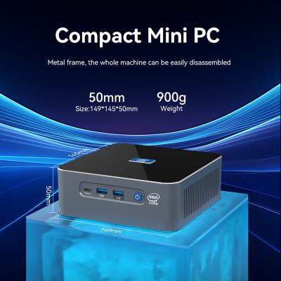 China Intel Core I7 13700H Mini PC DDR5 Dual LAN 3 Screen 4K Display Mini PC With Fan for sale