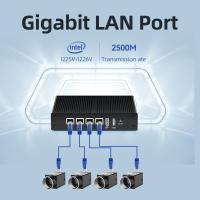 China Industrial Fanless Mini Computer Linux Intel N100 DDR4 16G RAM 4LAN Dual COM for sale