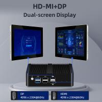 China Inter N100 DDR5 16GB Mini Firewall PC With Linux Four LAN Software Router for sale