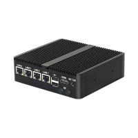 China DDR4 RAM 32GB Fanless PC Intel Celeron Series J6412 Processor Industrial Mini PC for sale