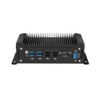 China Intel Core Series Processor Industrial Fanless Computer Mini PC With Dual LAN Dual COM for sale