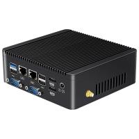 China Industrial Intel Celeron N4000 Mini PC RS485 Linux DDR4 8GB Fanless Mini Computer for sale