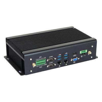 China Intel Core I7 Industrial Fanless PC 1165G7 Mini PC With Dual Ethernet Hexa COM for sale