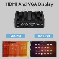 China Intel Celeron Series Processor Custom Mini PC With Dual COM And HDMI For Industrial for sale