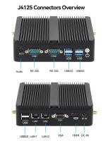 China Intel Celeron Series Processor Custom Mini PC With Dual COM And HDMI For Industrial for sale