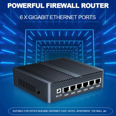 Quality 6 Ethernet Firewall Mini PC Intel Celeron J1900 With DDR3L RAM And MSATA SSD for sale