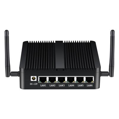 Quality 6 Ethernet Firewall Mini PC Intel Celeron J1900 With DDR3L RAM And MSATA SSD for sale