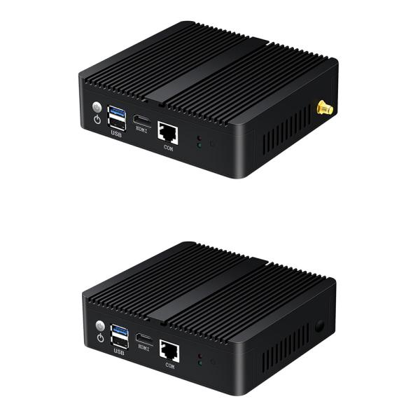 Quality 6 Gigabit Ethernet RJ45 J1900 Firewall Router Ubuntu Desktop Router With WiFi for sale