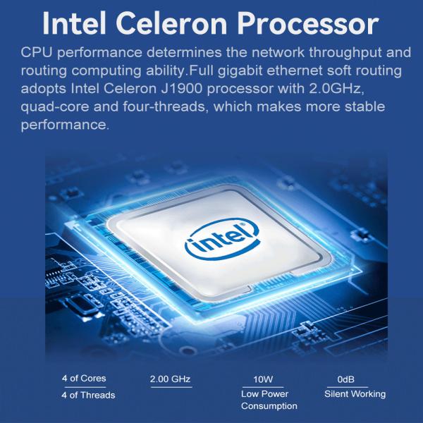 Quality Intel J1900 Mini PC Firewall PFsense 4 Gigabit LAN Windows 10 Supports Dual for sale