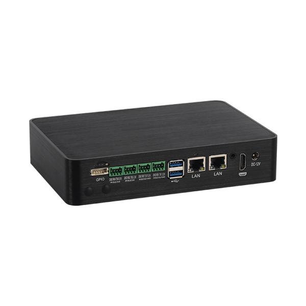 Quality Dual LAN 4COM ARM RK3568 Industrial PC DDR4 8G EMMC 16G Android 11 Embedded Mini PC for sale