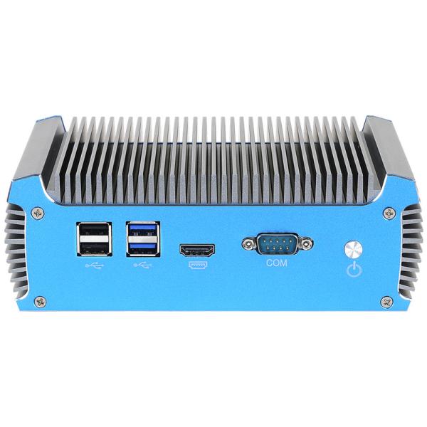 Quality Intel Celeron 3865U Soft Router Mini PC With 6 RJ45 i211AT Gigabit LAN And DDR4 for sale