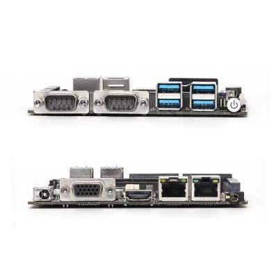 China Intel Series Processors Mini Motherboard With Dual RJ45 LAN And DDR3L Up To 8G for sale