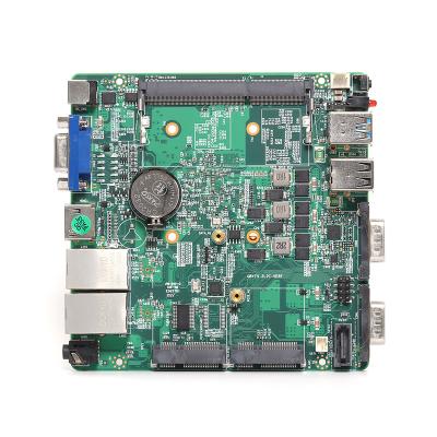 China Intel Series Processors Mini Motherboard With Dual RJ45 LAN And DDR3L Up To 8G for sale
