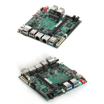 China Intel Celeron J4125 N4000 Processors Mini Motherboard DDR4 NANO 120mm x 120mm for sale
