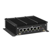China Six LAN Dual COM Soft Router With Intel Core And Celeron Series Processors for sale
