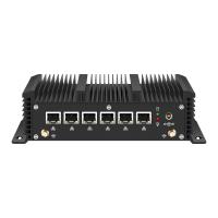 China Six LAN Dual COM Soft Router With Intel Core And Celeron Series Processors for sale