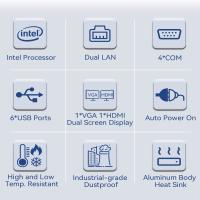 China Dual Screen Intel Industrial PC for sale