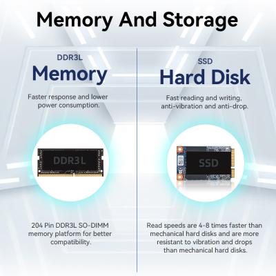 China Dual LAN 4 COM Industrial Mini PC With Intel Celeron N2840 Processor And DDR3L for sale