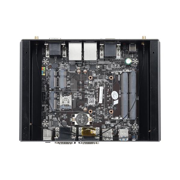 Dual Core Quattro fili Intel Core i5 7200U Mini Computer Con Dual DDR4 RAM E 6COM