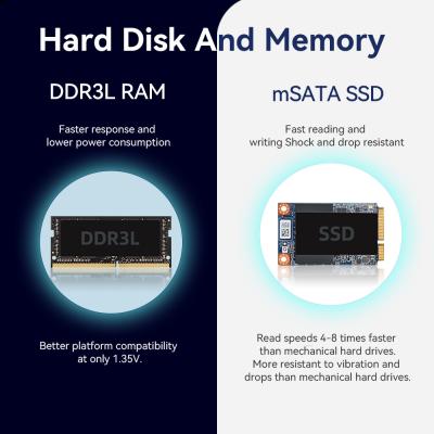 중국 듀얼 랜 듀얼 COM 인텔 셀레론 N 시리즈 프로세서가 있는 팬리스 산업용 PC 판매용