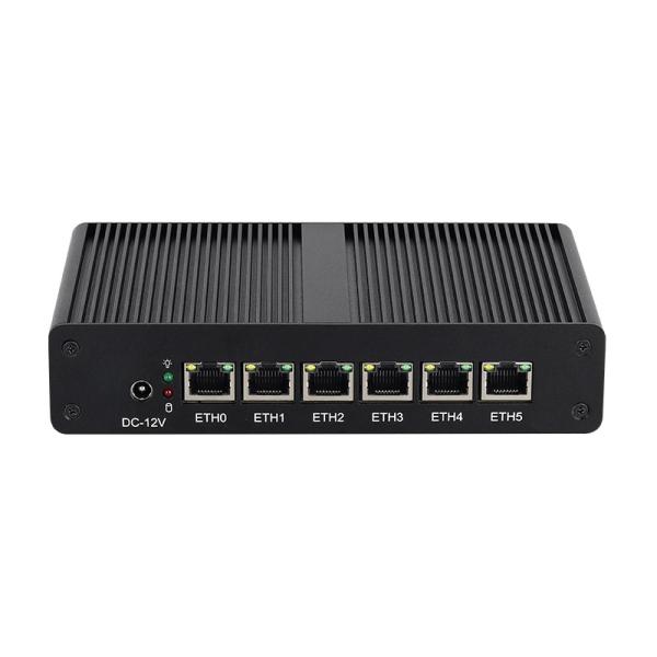 Intel Pentium 4405U 6LAN RJ45 Software Router DDR4 con doppio schermo