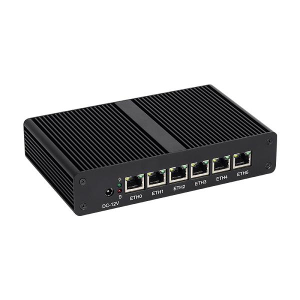 Intel Pentium 4405U 6LAN RJ45 Software Router DDR4 con doppio schermo