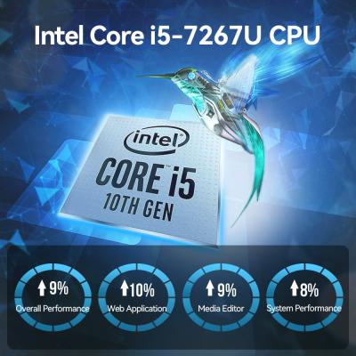 Chine Mini PC de jeu avec processeurs Intel Dual LAN Dual DDR4 RAM et ventilateur de refroidissement à vendre