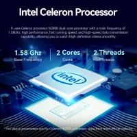 China Intel Celeron Processor Mini Computer With Black Chassis DDR3 8GB RAM For Home for sale