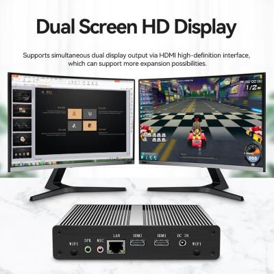 Китай Процессор Intel Celeron Мини-компьютер с черным шасси DDR3 8 ГБ оперативной памяти для дома продается