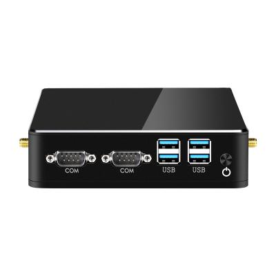 China Intel Core i5 8250U Industrial Fanless PC With mSATA SSD Dual Ethernet Dual COM for sale