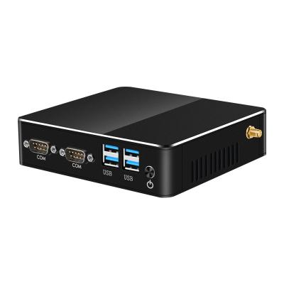 China Intel Core i7 8550U Fanless Industrial PC With DDR4 16G RAM mSATA Hard Disk WiFi for sale