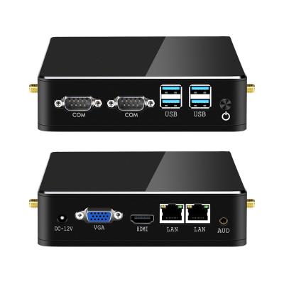 China Small Industrial PC Single-channel SODIMM DDR4 Memory and Dual-channel Audio Support for No Condensation Environments for sale