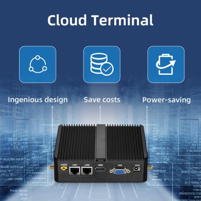 China Fanloze industriële mini-pc met Intel Celeron-processors Dual LAN Dual COM Te koop