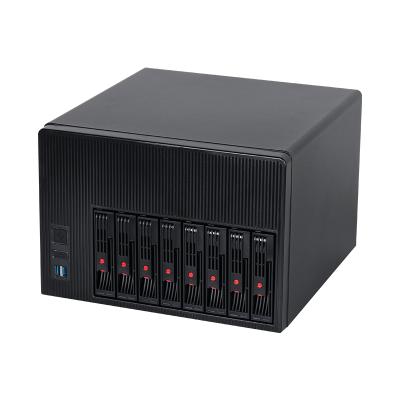 Cina Server NAS N150 a 8 vani Interfaccia Host NAS Enclosure di archiviazione collegata in rete in vendita