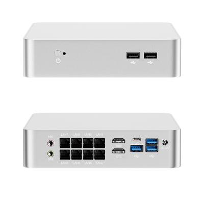 Cina Intel Core i7-8705G con 8 LAN 2 HDMI 1 DC DDR4 64GB RAM Mini PC Industriale in vendita