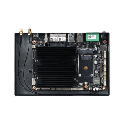 中国 ARM RK3576 4コアとダブルイーサネット 6COMs DDR5 16GB RAM 産業用PC 販売のため