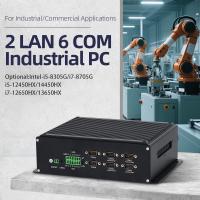 China Intel I7 12650HX Processor with 4 Display Dual Network Industrial PC for sale