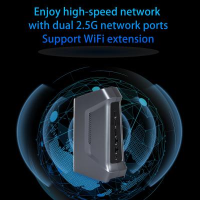 China Intel Ultra1st Gen-H-Serie mit Dual LAN 1 HDMI 1 DP und DDR5 ARM Mini PC zu verkaufen