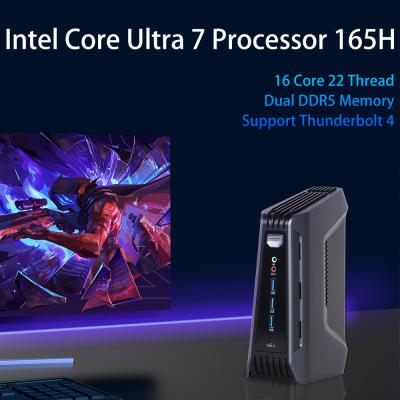 China Intel Ultra1st Gen-H-Serie mit Dual LAN 1 HDMI 1 DP und DDR5 ARM Mini PC zu verkaufen