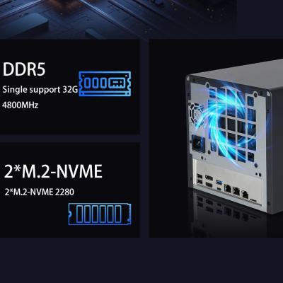 Κίνα Διακομιστής NAS N150 3-Δικτύου 8-Θέσεων Περίβλημα Αποθήκευσης Συνδεδεμένο στο Δίκτυο προς πώληση