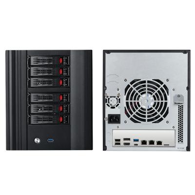 NASサーバー N100 6ベイ ホストインターフェース NAS ネットワークアタッチストレージエンクロージャー