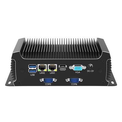 China Intel Core i5 4200U PC With Dual LAN Six COM and 6 USB Industrial Mini Computer for sale