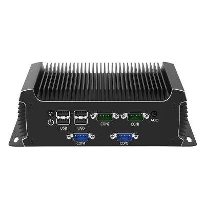 China Intel Core i5 4200U PC With Dual LAN Six COM and 6 USB Industrial Mini Computer for sale