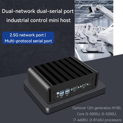 China Intel Core i7 4500U PC With Dual LAN Dual COM and 4 USB3.0 Industrial Mini PC for sale